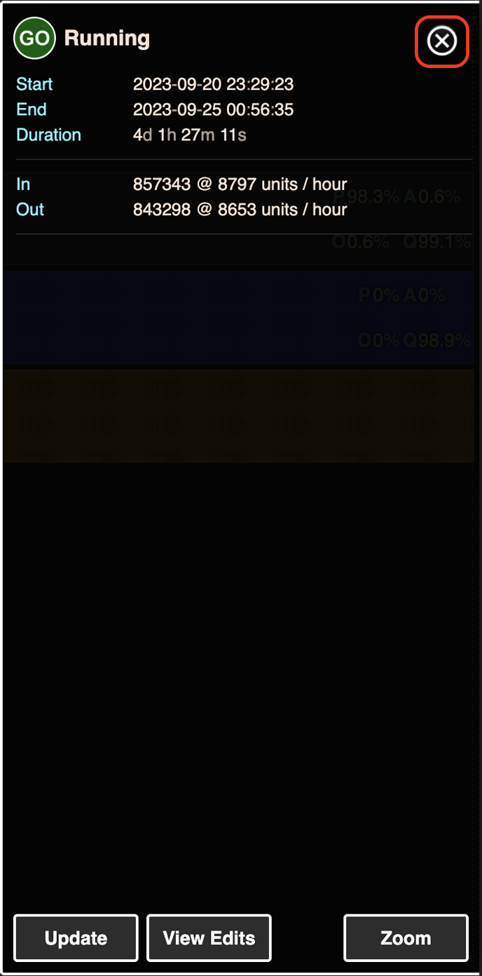 OFS Events Chart - Span-callout Close button
